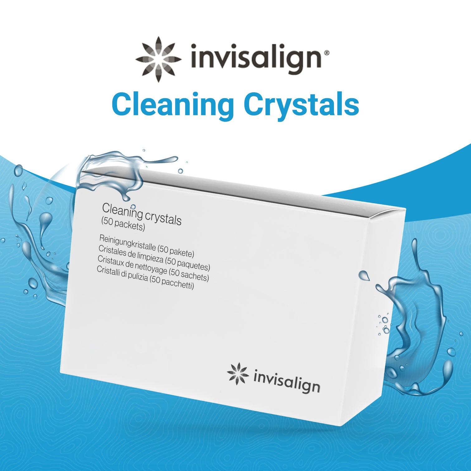 Invisalign™ Cleaning Crystals for clear aligners & retainers ...