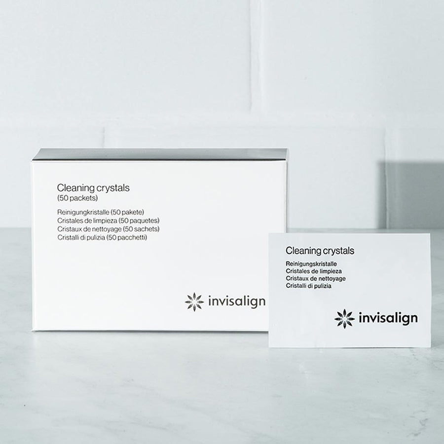 Invisalign™ Cleaning Crystals for clear aligners & retainers ...
