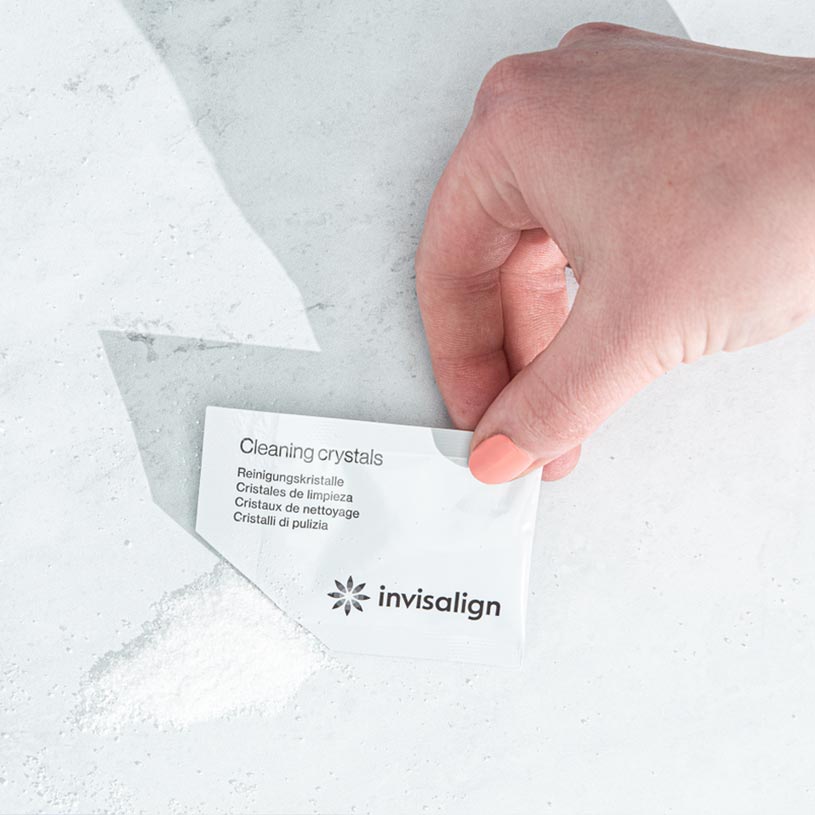 Invisalign™ Cleaning Crystals for clear aligners & retainers ...